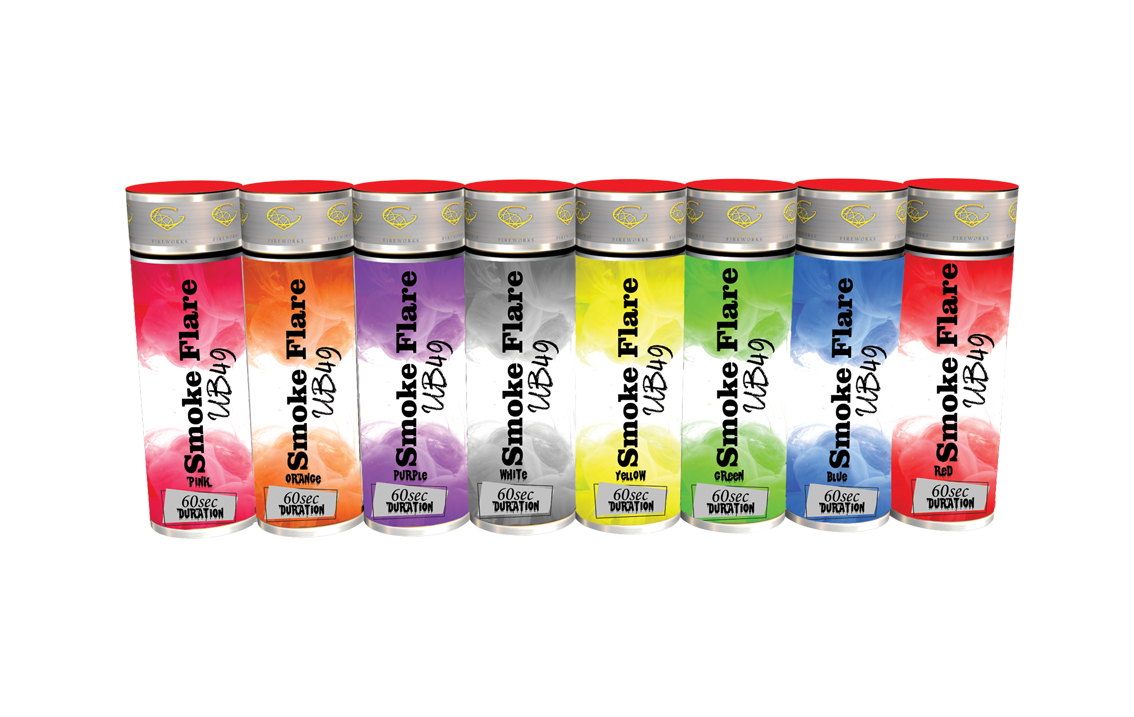 Gemstone Smoke Flares Various Colour – Pyro-Planet