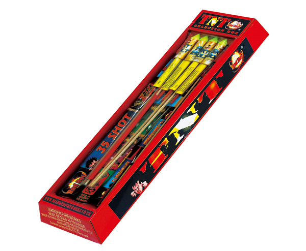 TNT Selection Box - 24 Fireworks – Pyro-Planet